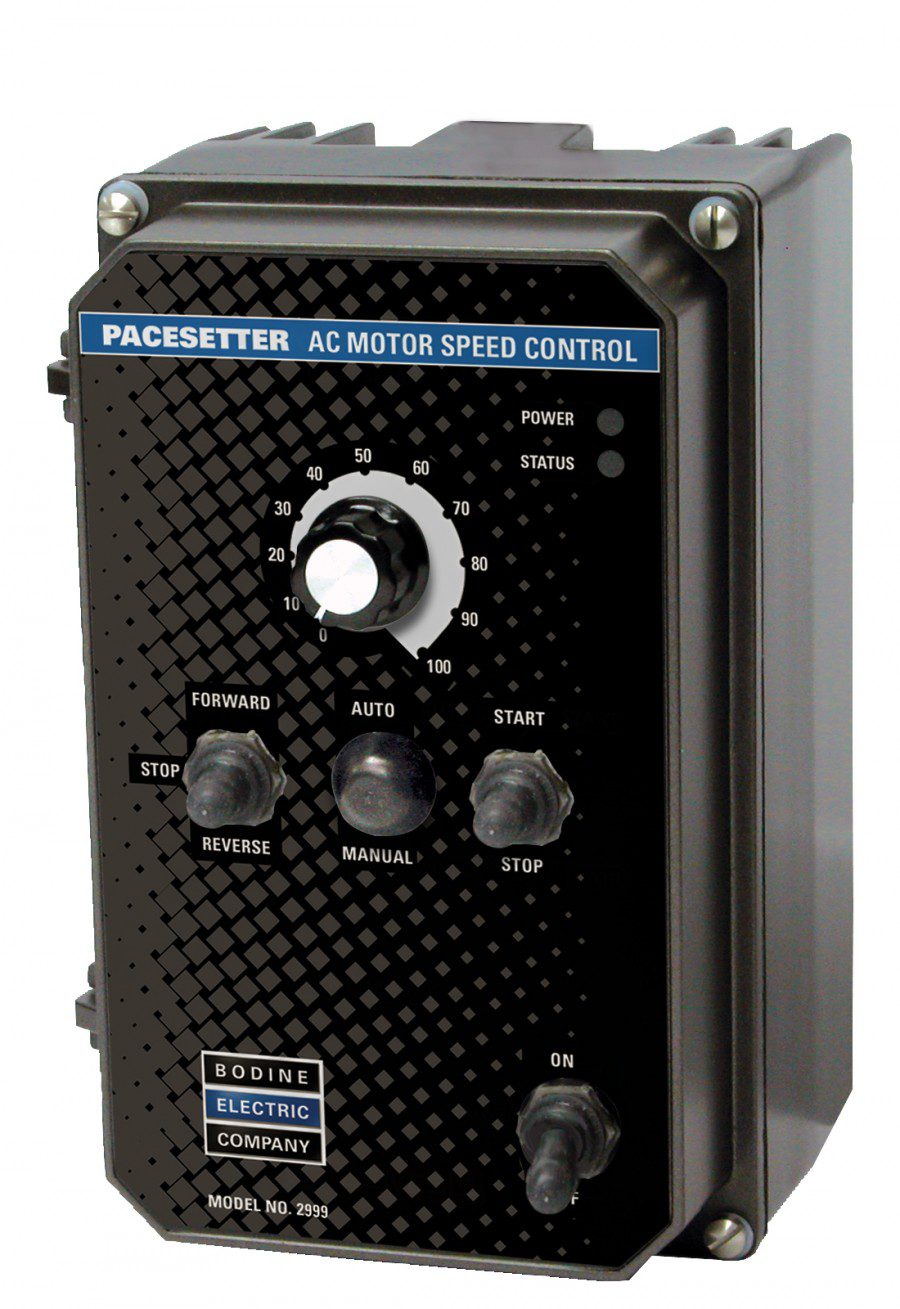 Rugged drive controls speed on ac motors to one horsepower