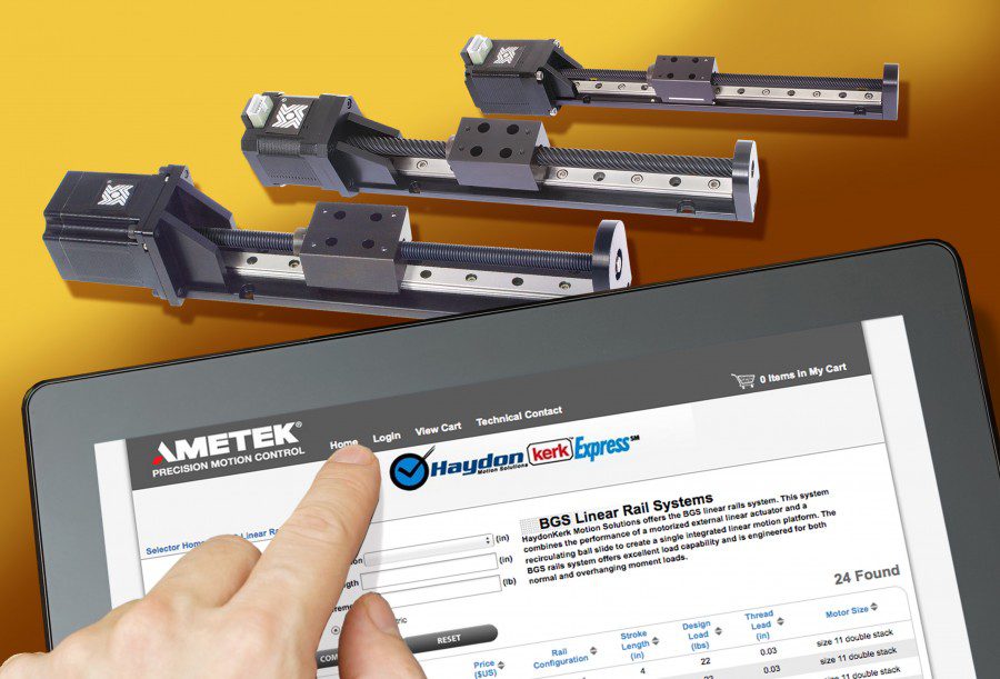 Now get motorized linear rail at 24-hour online store