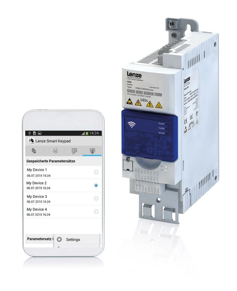 Lenze i500 Frequency Inverter Series Features Enhanced WLAN Diagnostics ...