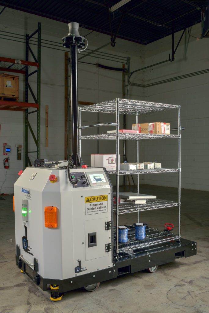 PC-Based AGVs support warehouse renovation