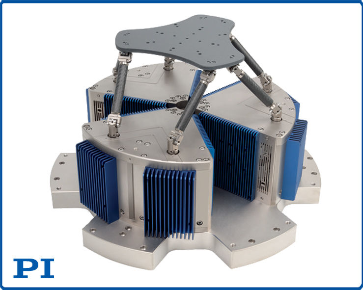 Medium-load hexapod 6-axis motion platform introduced