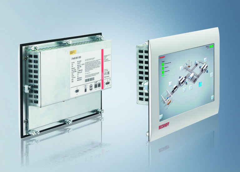 Beckhoff touch panels with 10.1-in. widescreen displays