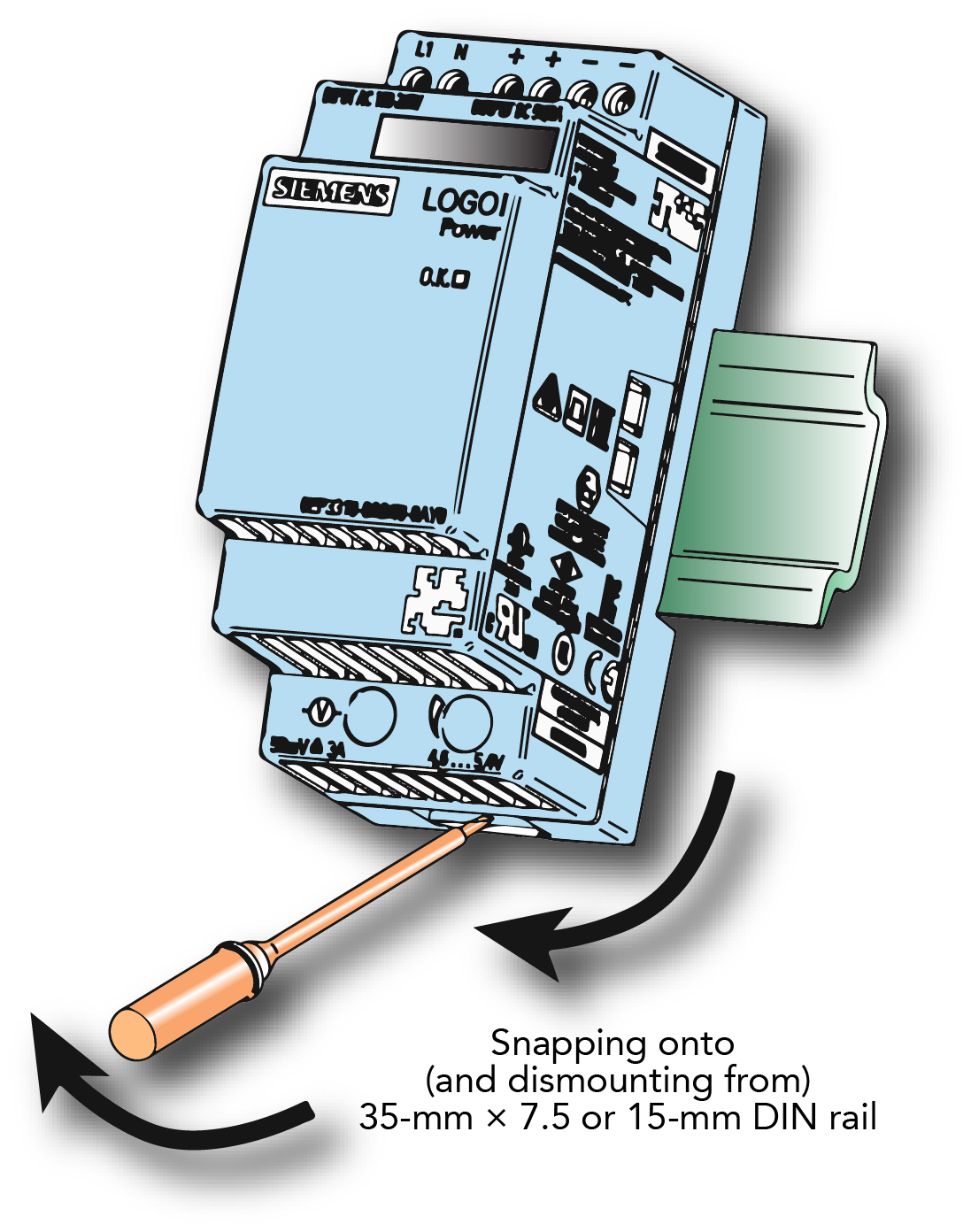DIN rail: Basic construction and versions
