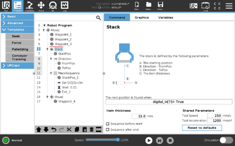 What are breakpoints and how are they used in motion control?