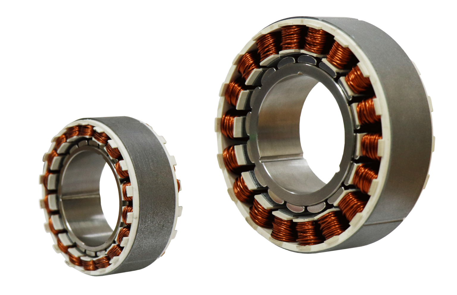 Frameless motors versus torque motors